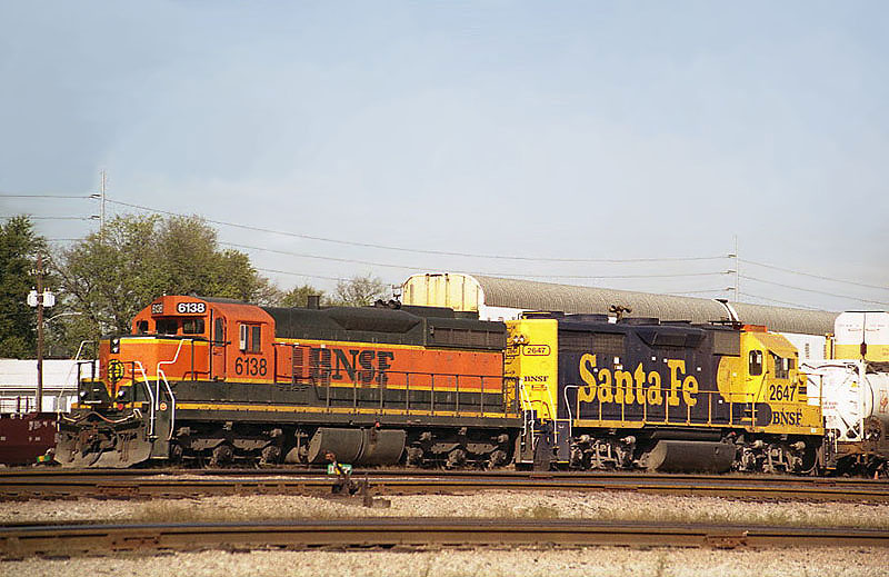 BNSF'S East Thomas Yard